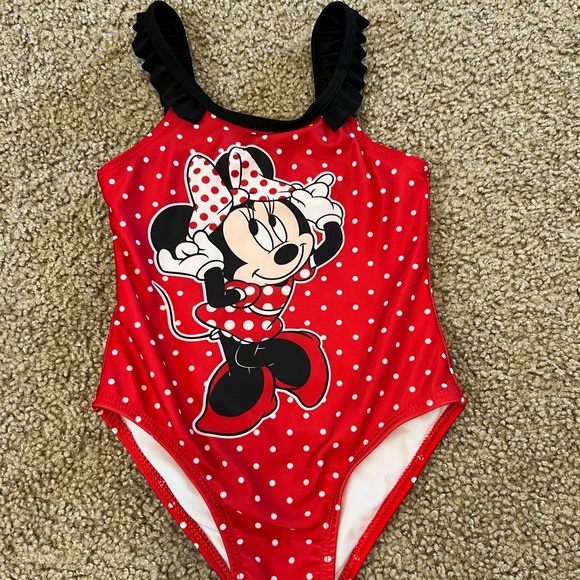 Disney | Swim | Disney Minnie Mouse Bathing Suit Size 4t | Poshmark